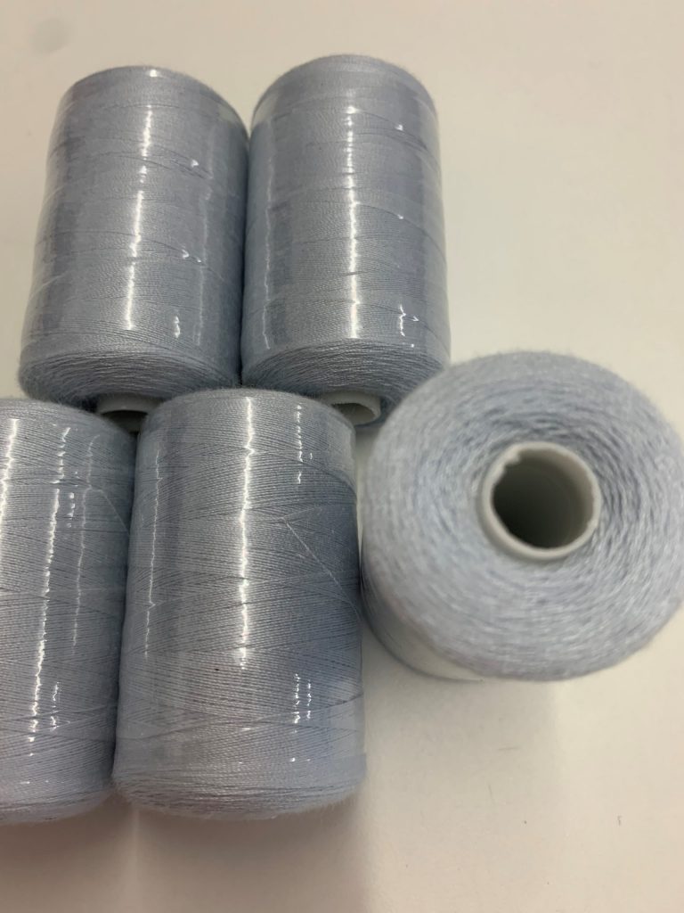 Polyester Thread 120 spun – Light Grey – Sewing Kingdom